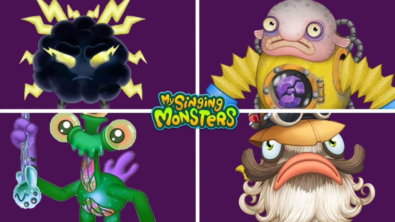 All Rare & Epic Monsters Comparisons (With Rare Phangler) | My Singing ...