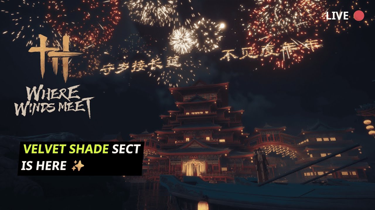 LIVE 🔴 My Favourite Sect Is Finally Here!😭 Velvet Shade Sect ...