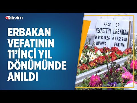 Necmettin Erbakan vefatının 11’inci yıl dönümünde anıldı