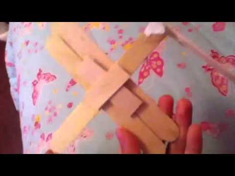Popsicle stick -Jet - YouTube