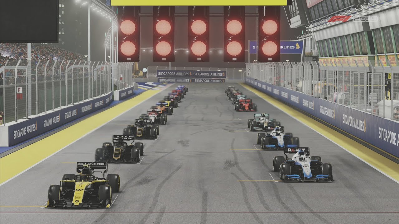My First League Race of F1 2019 - YouTube