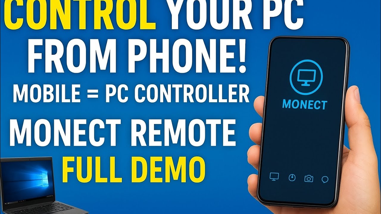 Monect Remote PC App Full Details | Control Your PC From Your Mobile ...