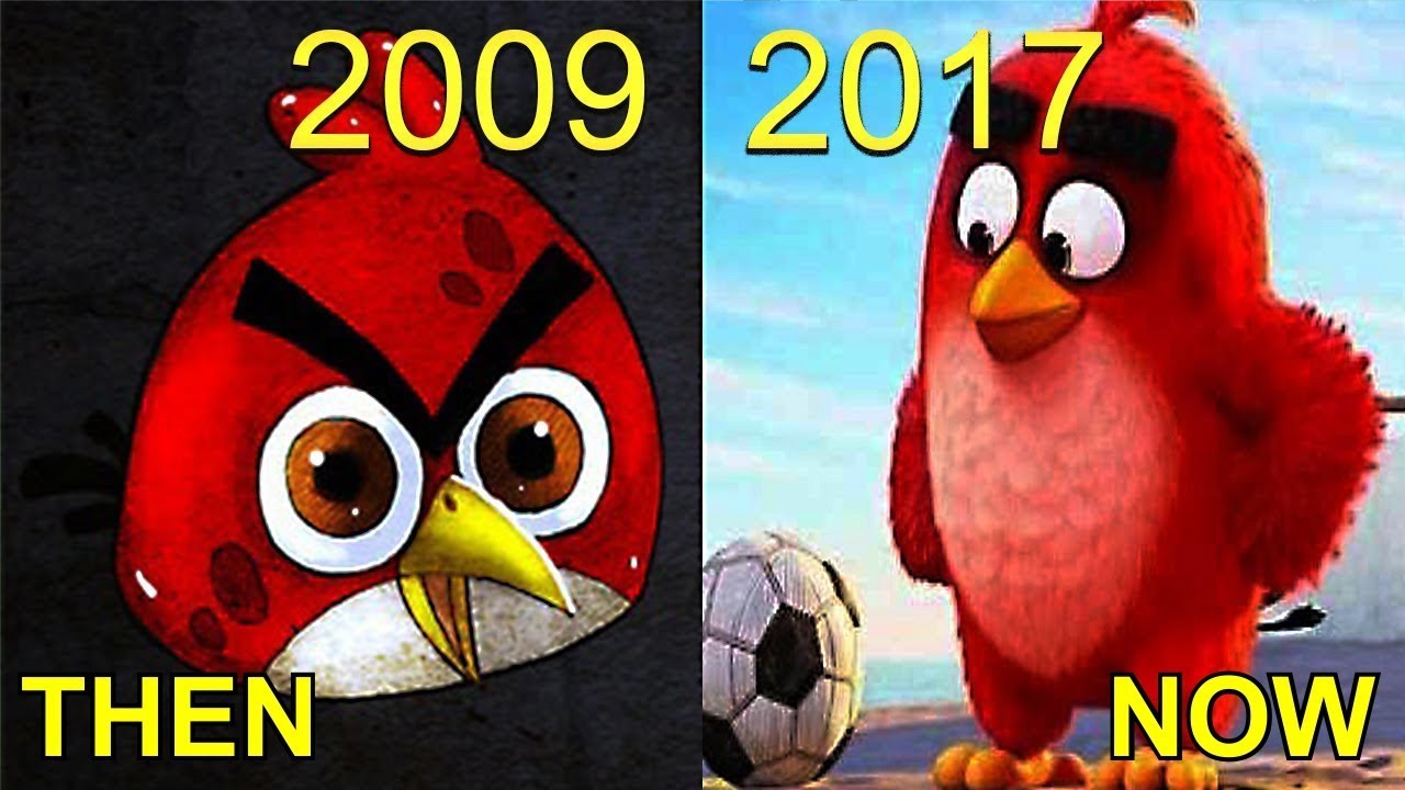 Evolution Then Now of Angry Birds Games (2009-2017) - YouTube