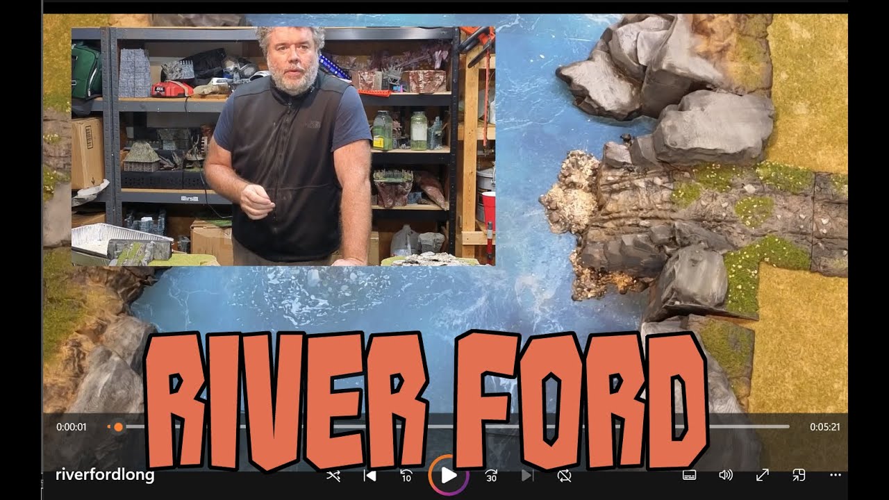 River Ford System for Low Profile Riverbanks and 2inch Riverbanks - YouTube