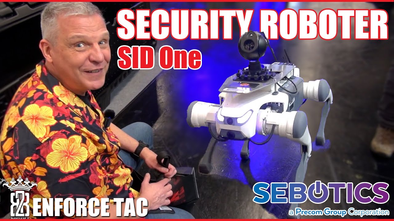 Security Roboter SID One Sebotics - Enforce Tac 2025 - YouTube