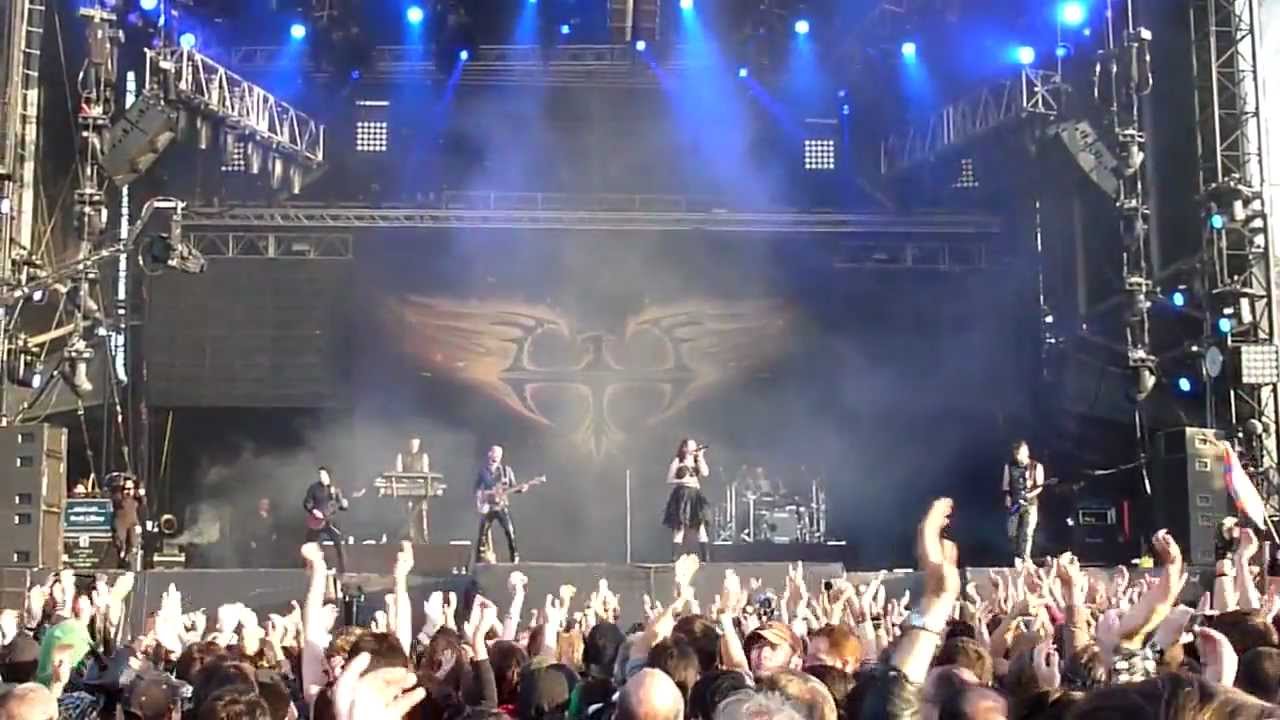 Within Temptation - Shot In The Dark (live at Hellfest 2012) - YouTube