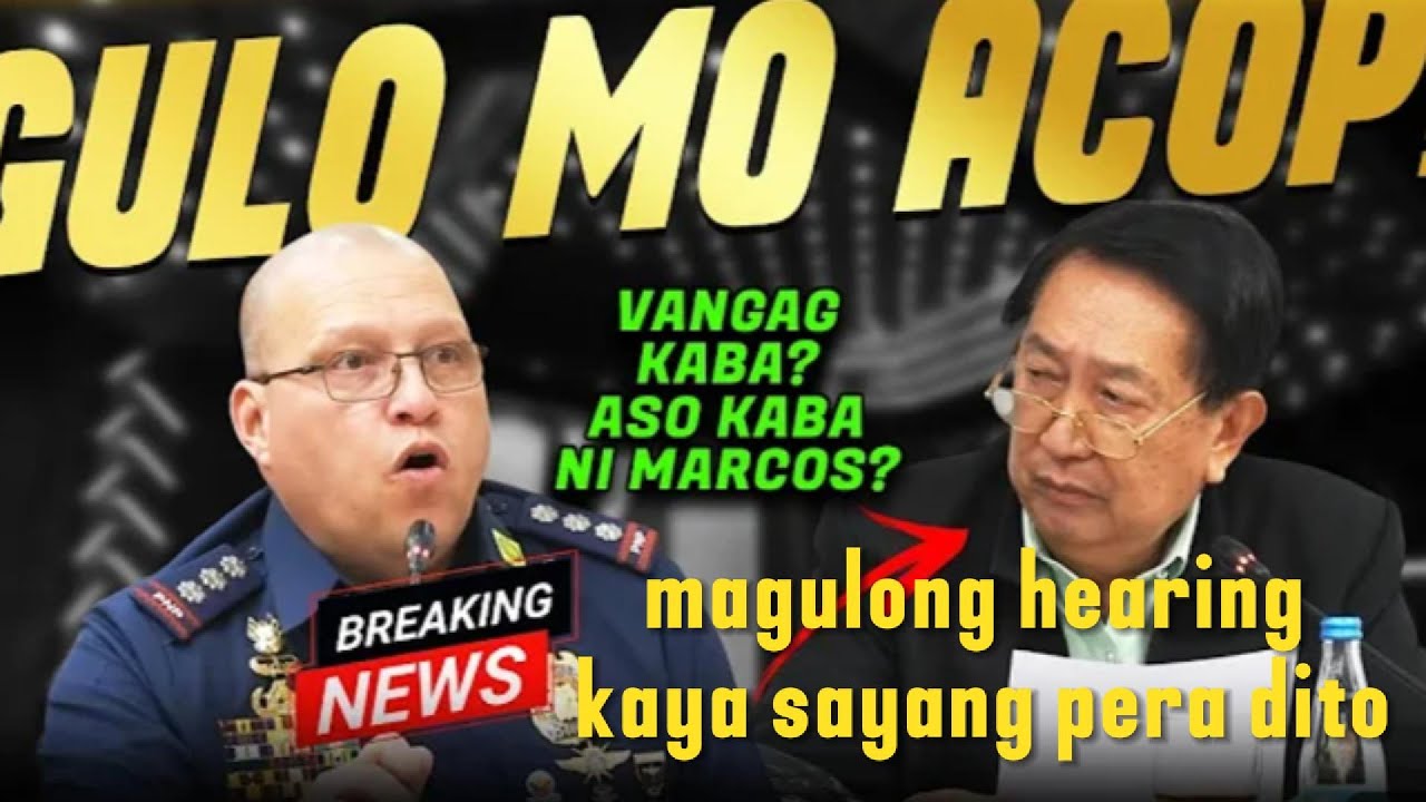 PNP MARCOS TAKES DOWN ACOP ABANTE WITH FIERY RESPONSE (VIRAL) - YouTube