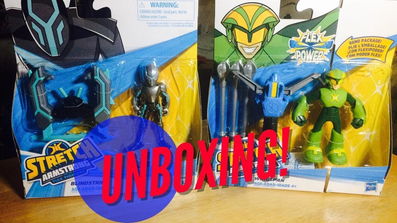 Stretch Armstrong Blindstrike y Wingspand - YouTube