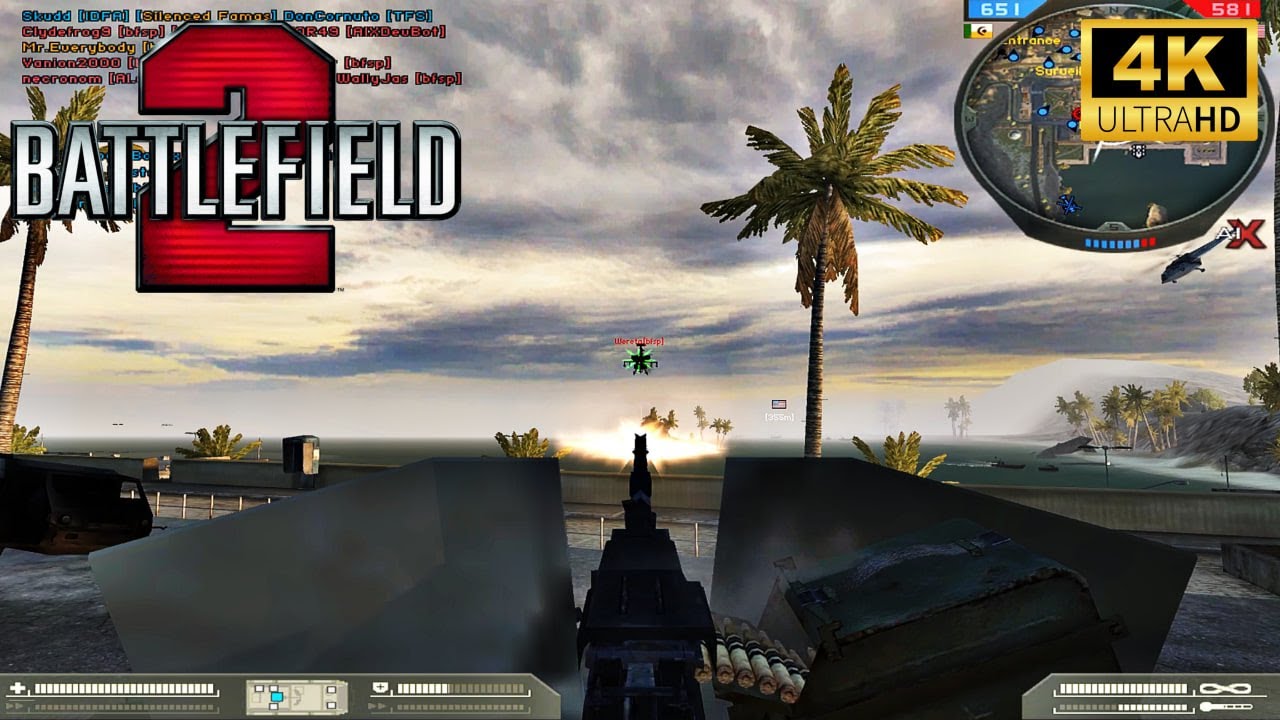 Battlefield 2 (2005) AIX Mod 50 vs 50 Full 4K gameplay - YouTube