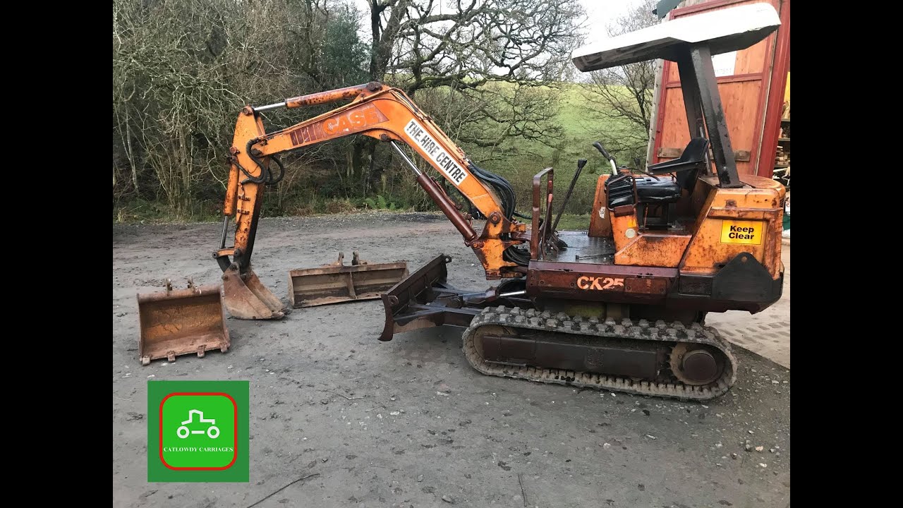 CASE CX25 2.5T SERVO CONTROL MINI DIGGER + 3 BUCKETS SOLD BY www ...