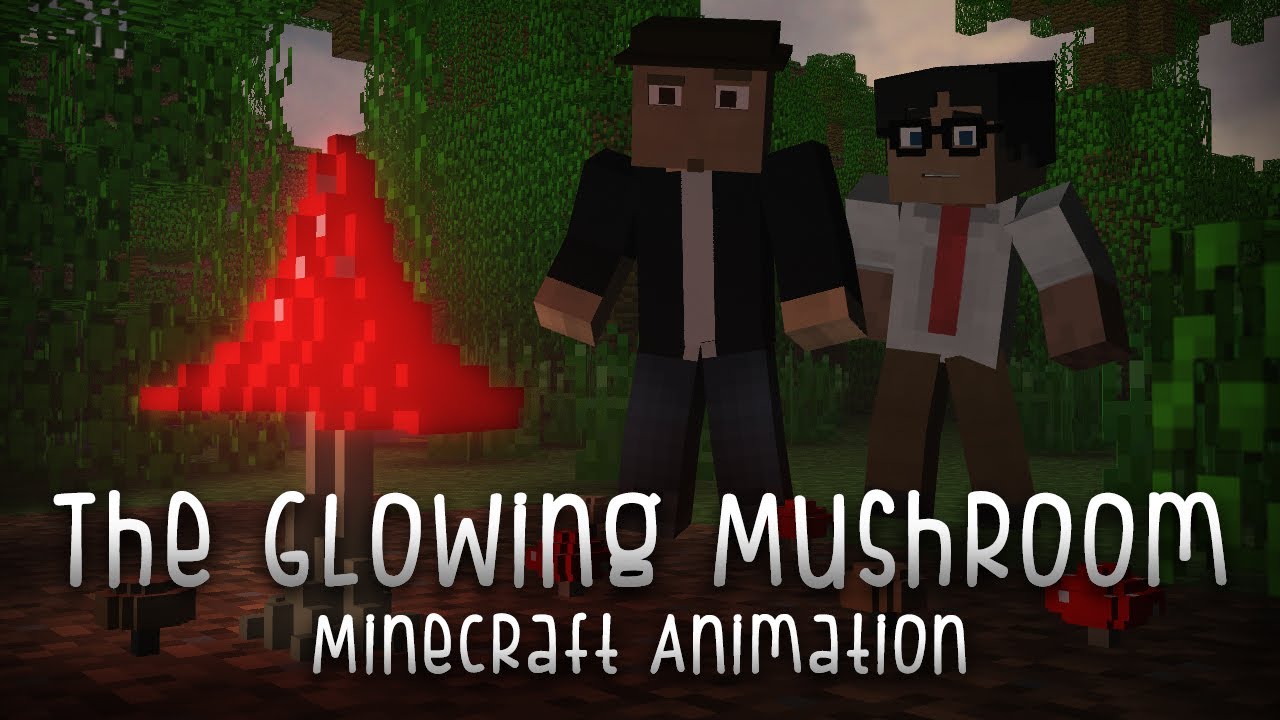 The Glowing Mushroom : Minecraft Animation - YouTube