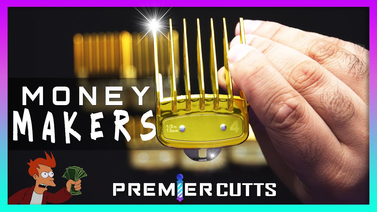 Do These Gold Premium Guards | Make You A Better Barber ☑️ - YouTube