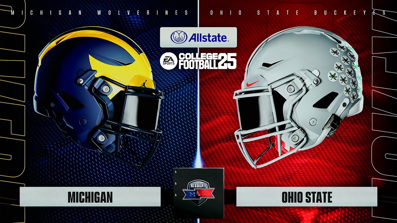 THE GAME | Michigan vs Ohio State Week 14 | College Football 25 | Full ...