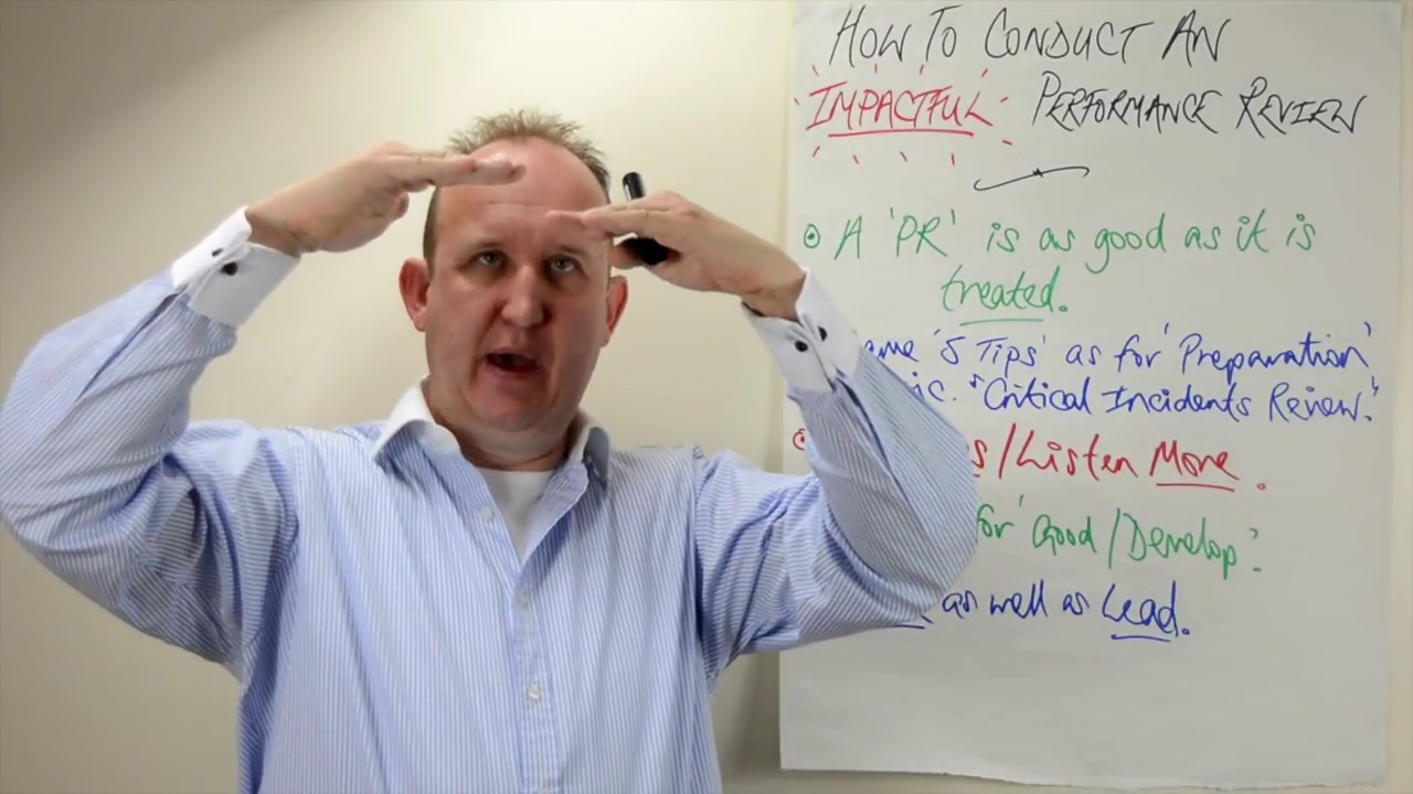 How To Conduct An Impactful Performance Review (Part Two) - YouTube
