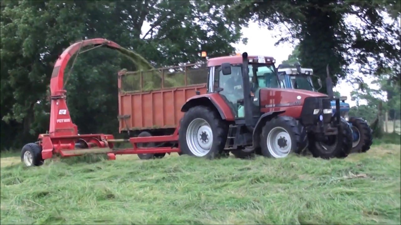 Silage Ireland JF 900 Harvester - YouTube