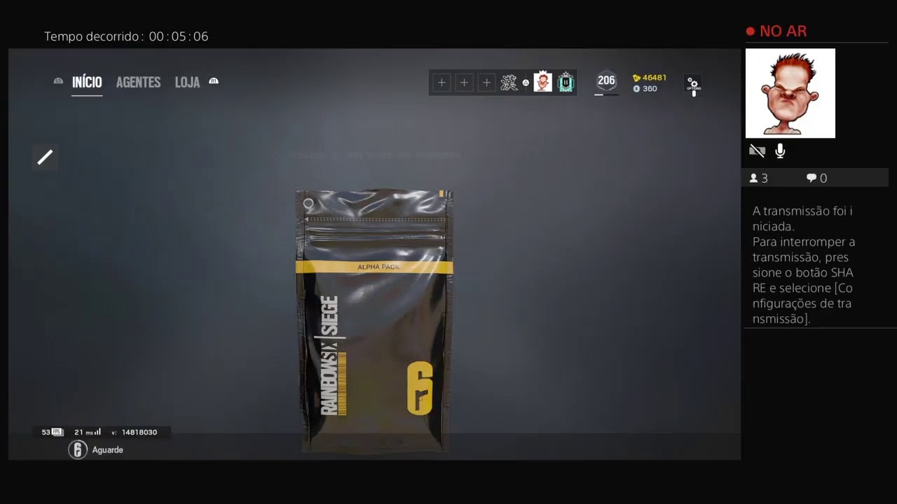 ABRINDO ALPHA PACKS - R6 - SHADOW LEGACY - YouTube