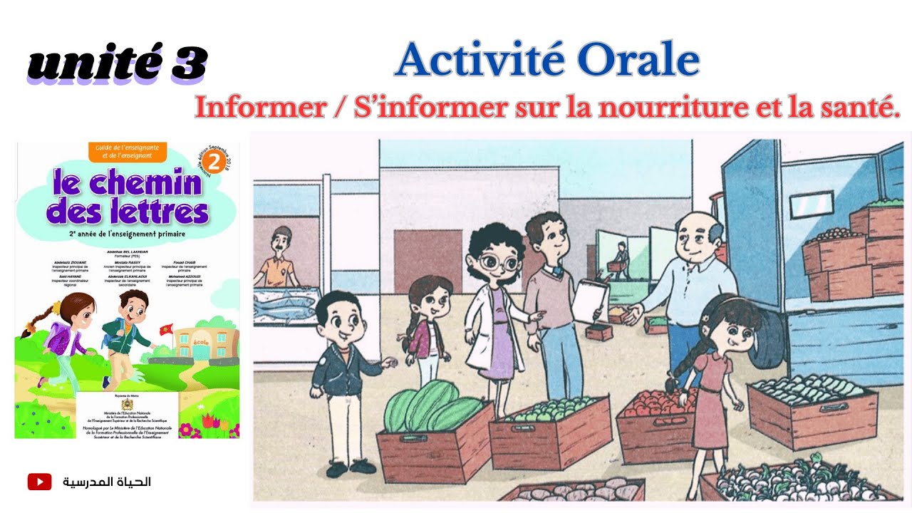 Activité orale المستوى الثاني S’informer sur la nourriture et la santé ...