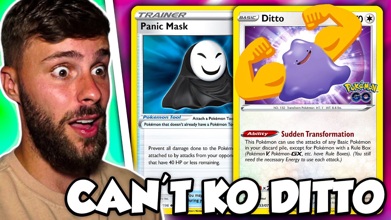 Ditto is INDESTRUCTIBLE with Panic Mask & Shedinja!! - YouTube