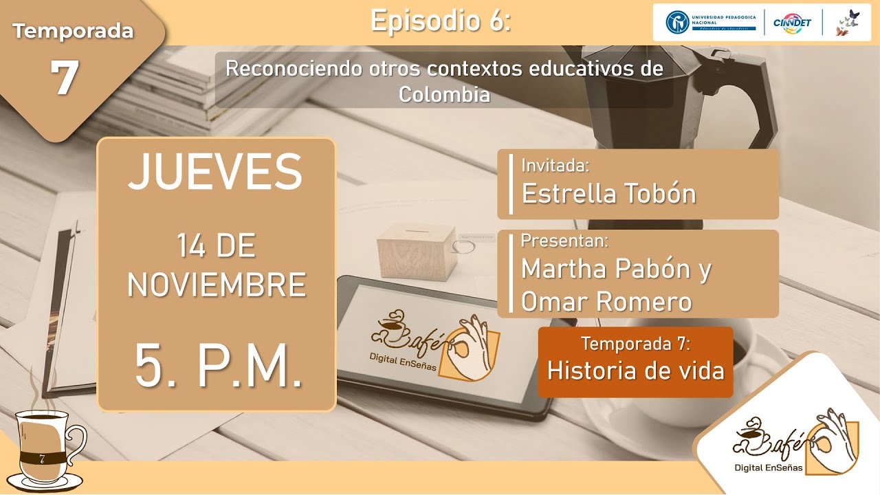 Café Digital EnSeñas | Temporada 7 | Episodio 6 | 2024-II - YouTube