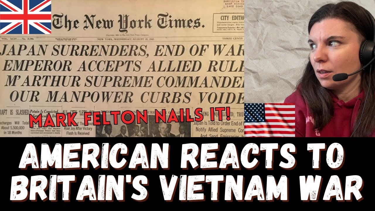Mark Felton is a GREAT storyteller! American Reacts to Britain's ...