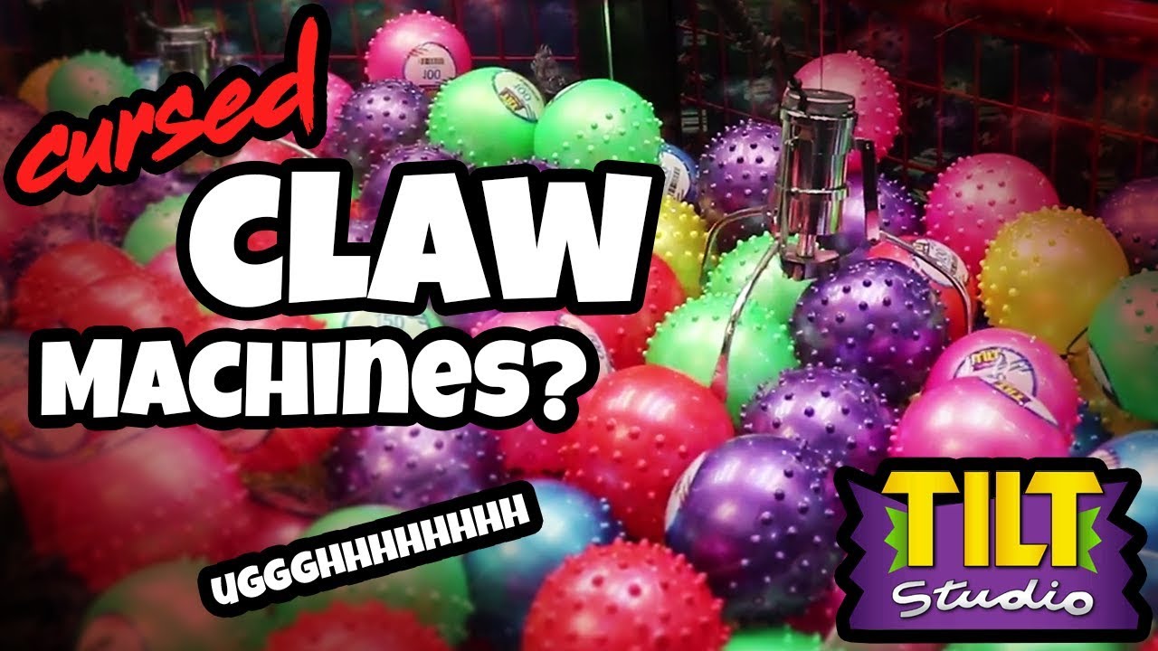 Cursed Claw Machines?! Playing Claw machines at Tilt Arcade in Katy ...