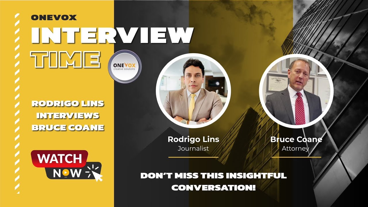 Rodrigo Lins interviews the lawyer Bruce Coane - YouTube