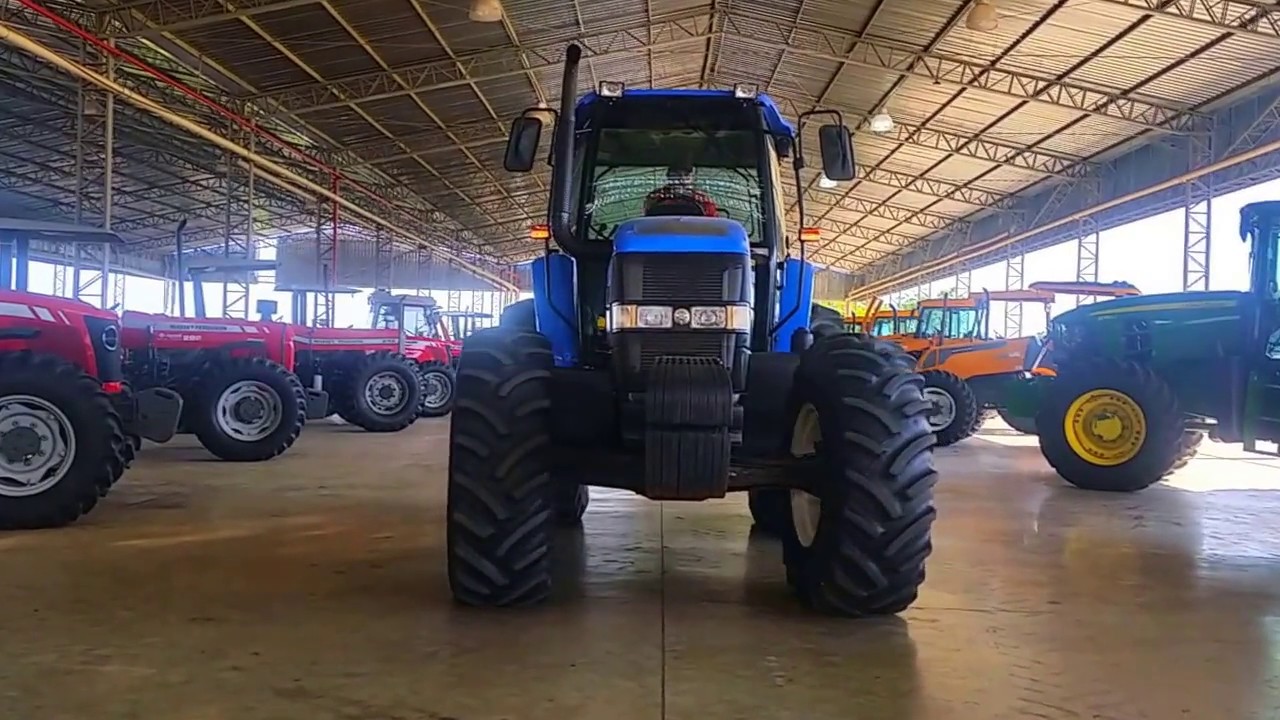 [VENDIDO] Trator Ford New Holland 7010 4x4 ano 2010 - YouTube
