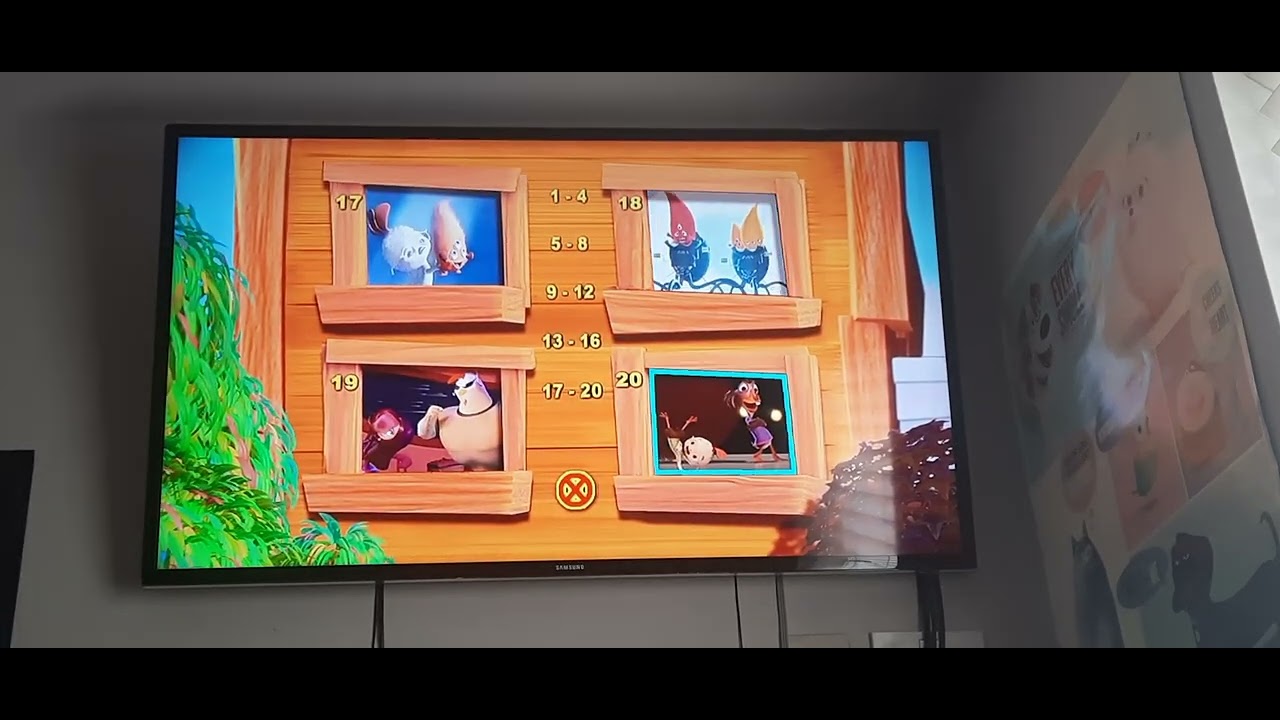 Chicken Little 2006 UK DVD Menu Walkthrough - YouTube
