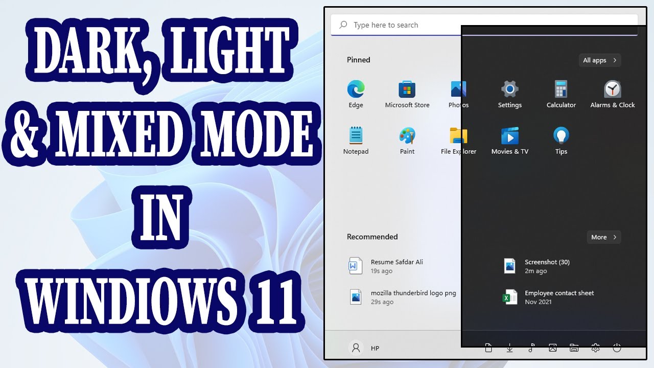 How To Change Color Appearance Of Apps and Windows To Dark, Light Or ...