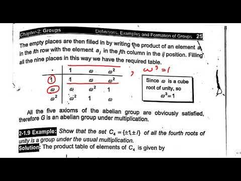 Show that cube root of unity set is an abelian group under ...