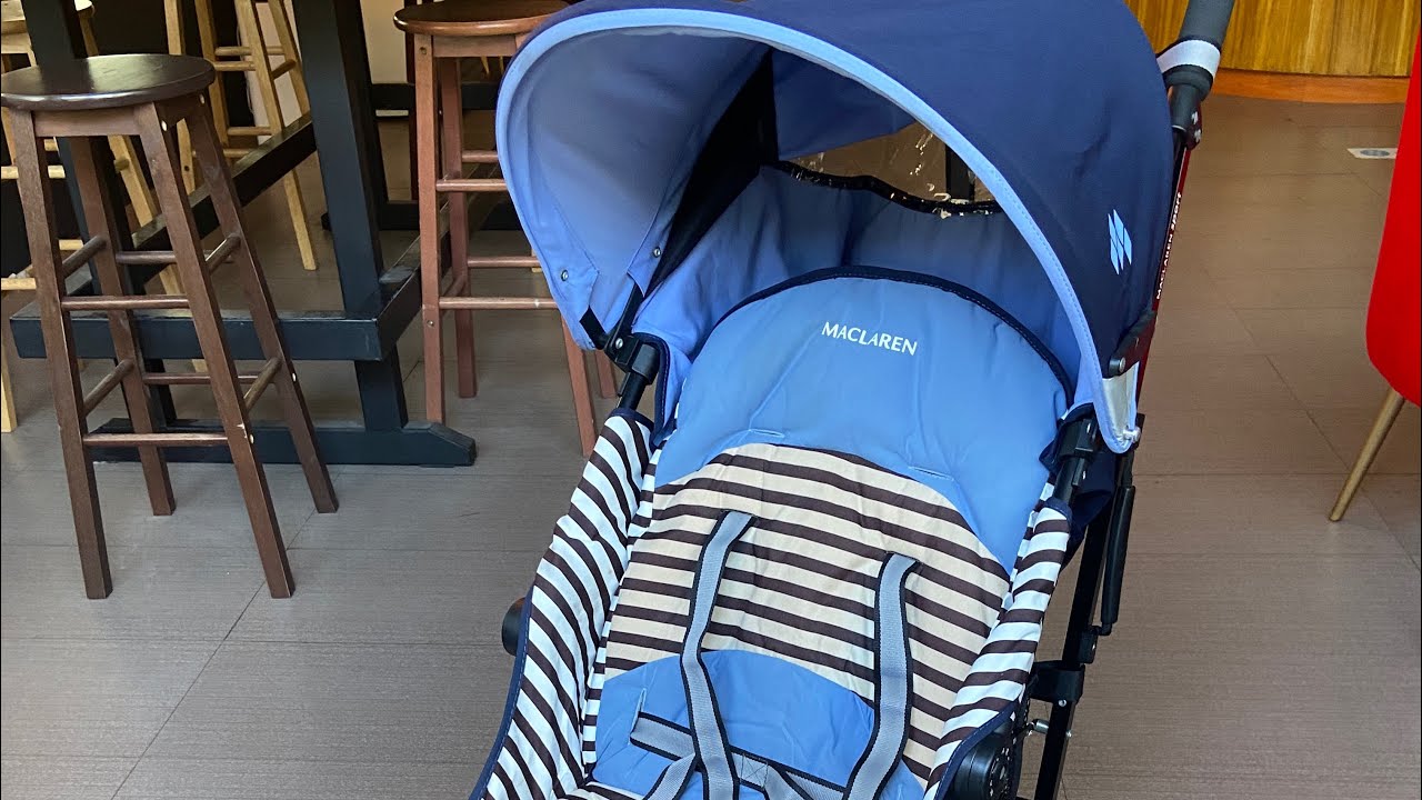 Maclaren Sports Stroller Made in England - YouTube
