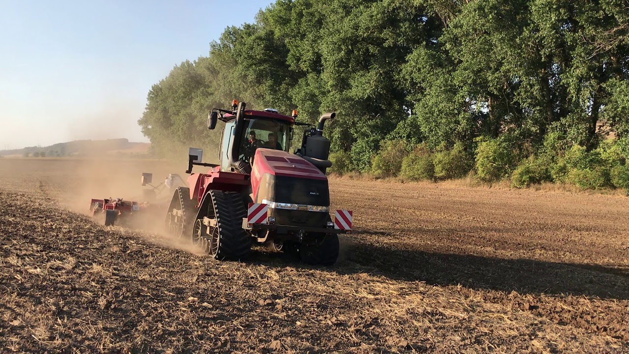 TRIO 650 při zakládání porostů řepky. - YouTube