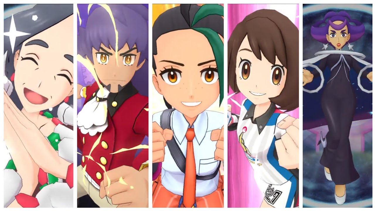 Pokemon Masters EX August Datamine Sync Pair Sync Move Animation (Gen 9 ...