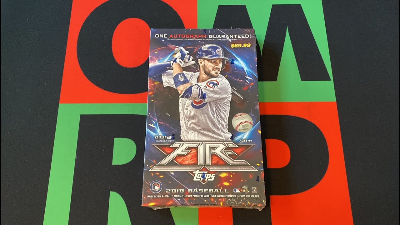 2018 Topps Fire Collector's Box Box Part 1! ⚾ - YouTube