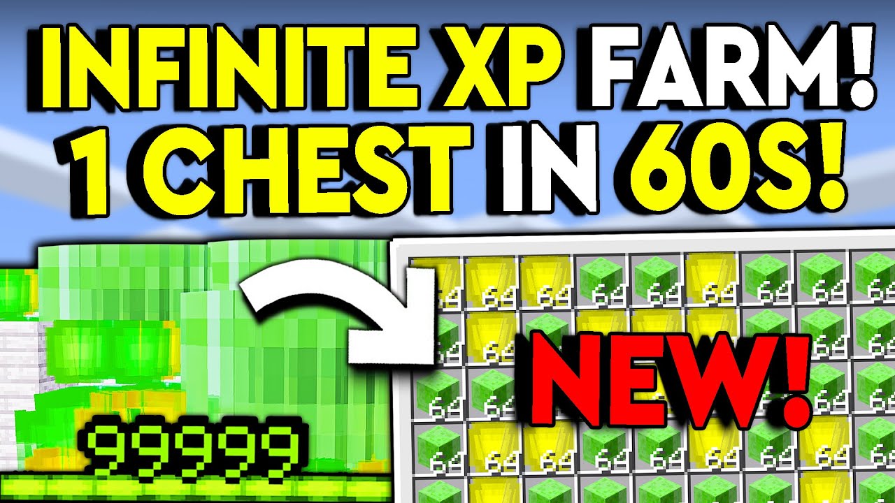 BEST 1.21 INFINITE XP FARM! Minecraft Tutorial All In 60s! - YouTube