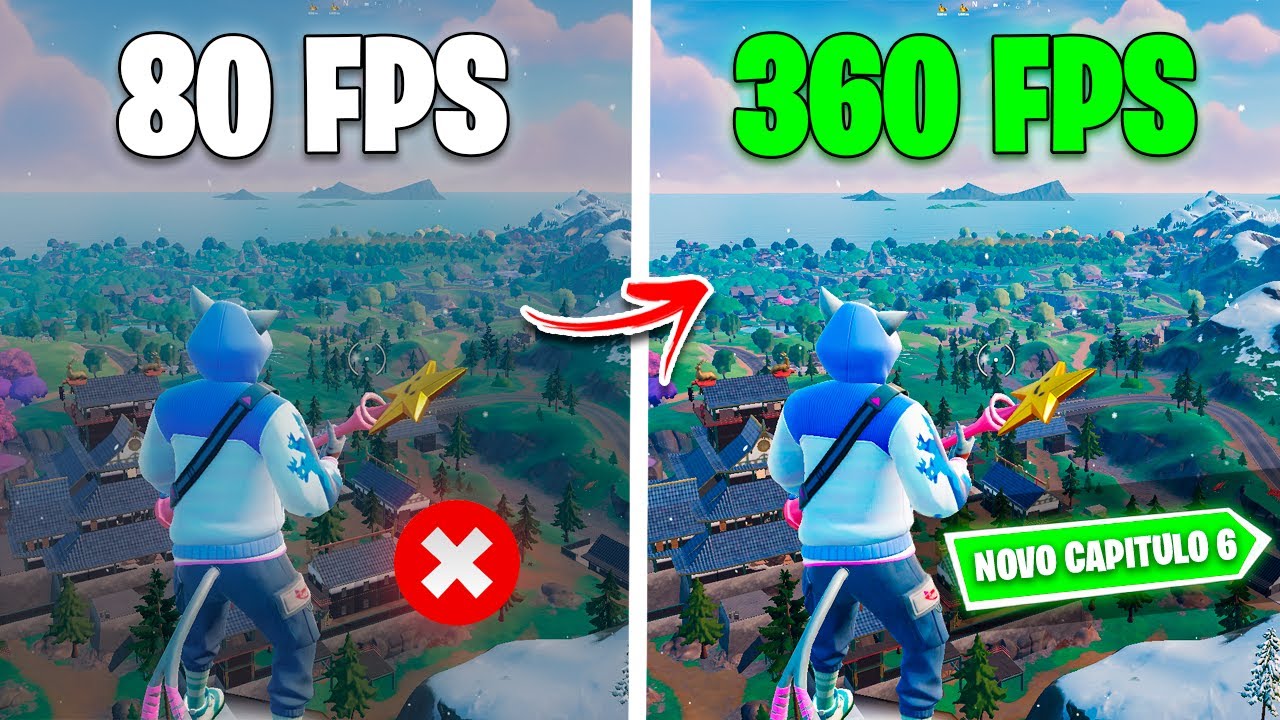Como Aumentar o FPS no Novo Capítulo 6 do Fortnite (Acabar com Quedas de FPS + Boost FPS) - YouTube