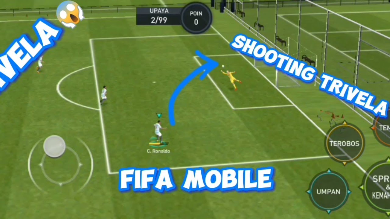Tutorial Shooting Trivela di FIFA Mobile #FIFA#FIFAMOBILE - YouTube