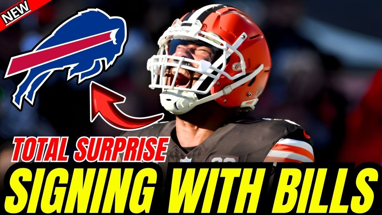 🚨🤯 BILLS FANS, THIS IS INSANE! DID MYLES GARRETT SIGN WITH BUFFALO ...