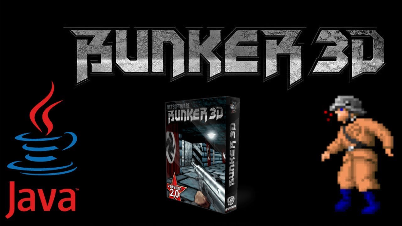 BUNKER 3D |Прохождение Java игры!| (Прямо мобильный Wolfenstein!) - YouTube