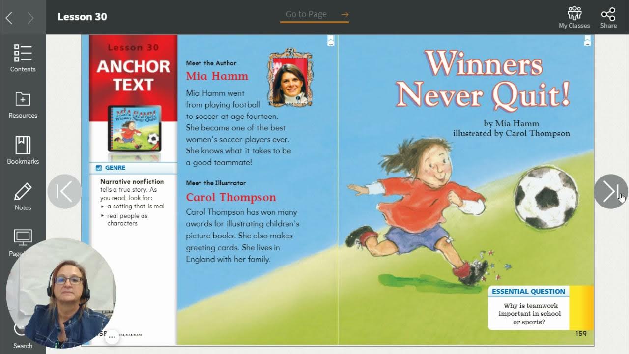 Winners Never Quit U6W6 Mia Hamm Journeys - YouTube