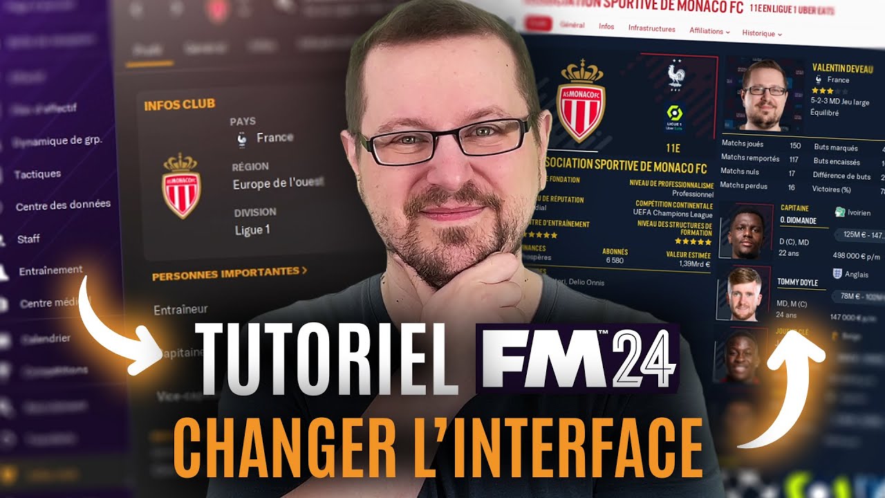 COMMENT RENDRE FM 24 PLUS BEAU ? (CHANGER DE SKIN/INTERFACE) - Tutoriel ...