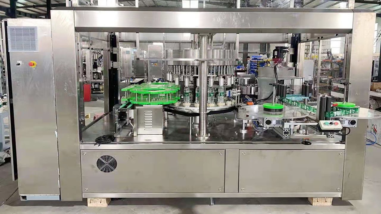 Bottles lifting feeding sticker labeling machine rotary adhesive ...