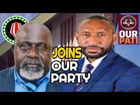 Jimmy Miringtoro Joins OUR Party | Central Bougainville MP Boosts Party ...