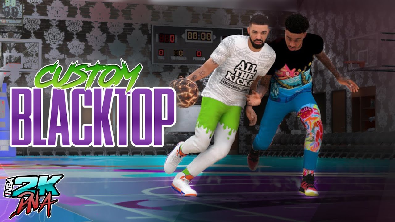 Choosing Custom Courts in Blacktop Mode - NBA 2K20 PC - YouTube