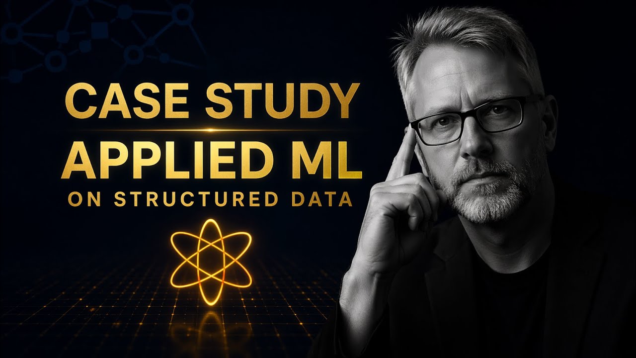Case Study: Applied ML on Structured Data | Applied Machine Learning #6 ...