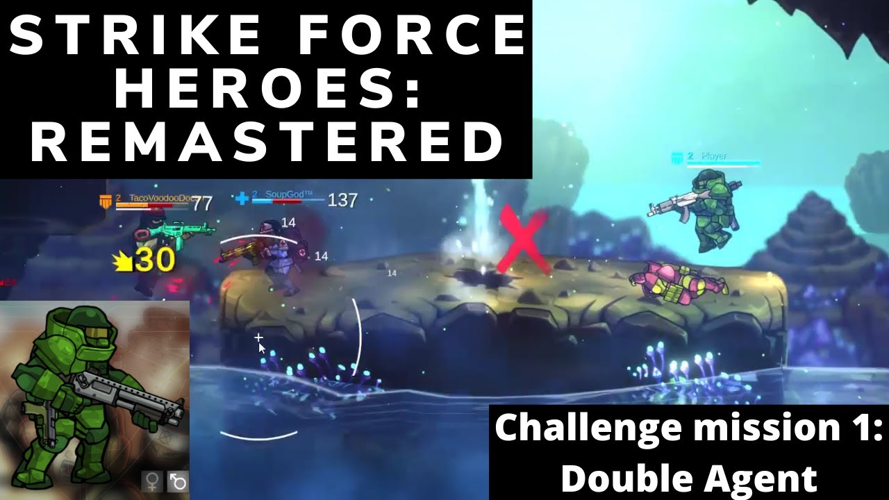 Strike Force Heroes: Remastered (Beta) - Challenge Mission 1: Double ...