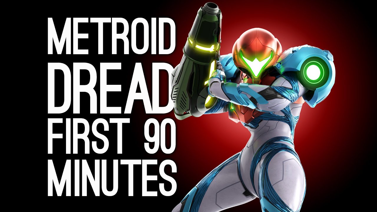 METROID DREAD: First 90 Minutes! - Luke & Samus vs Killer Robots ...