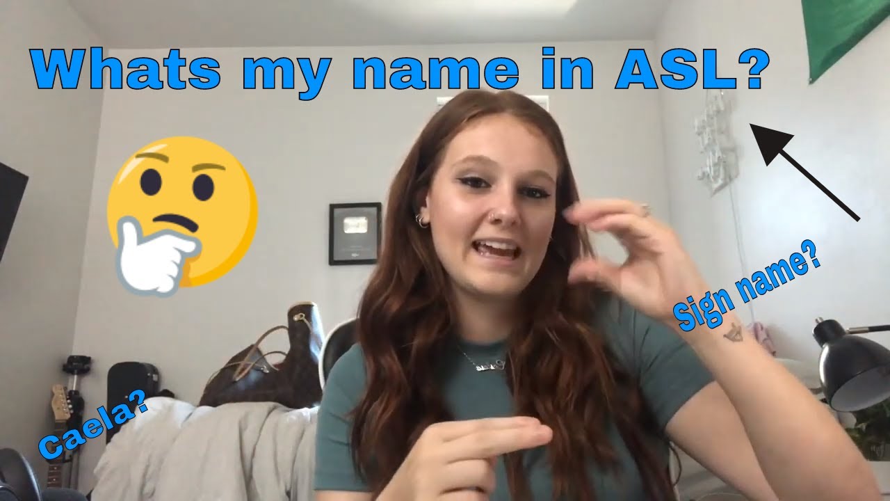 Learn How To Sign Your Name in ASL for Beginners | American Sign ...