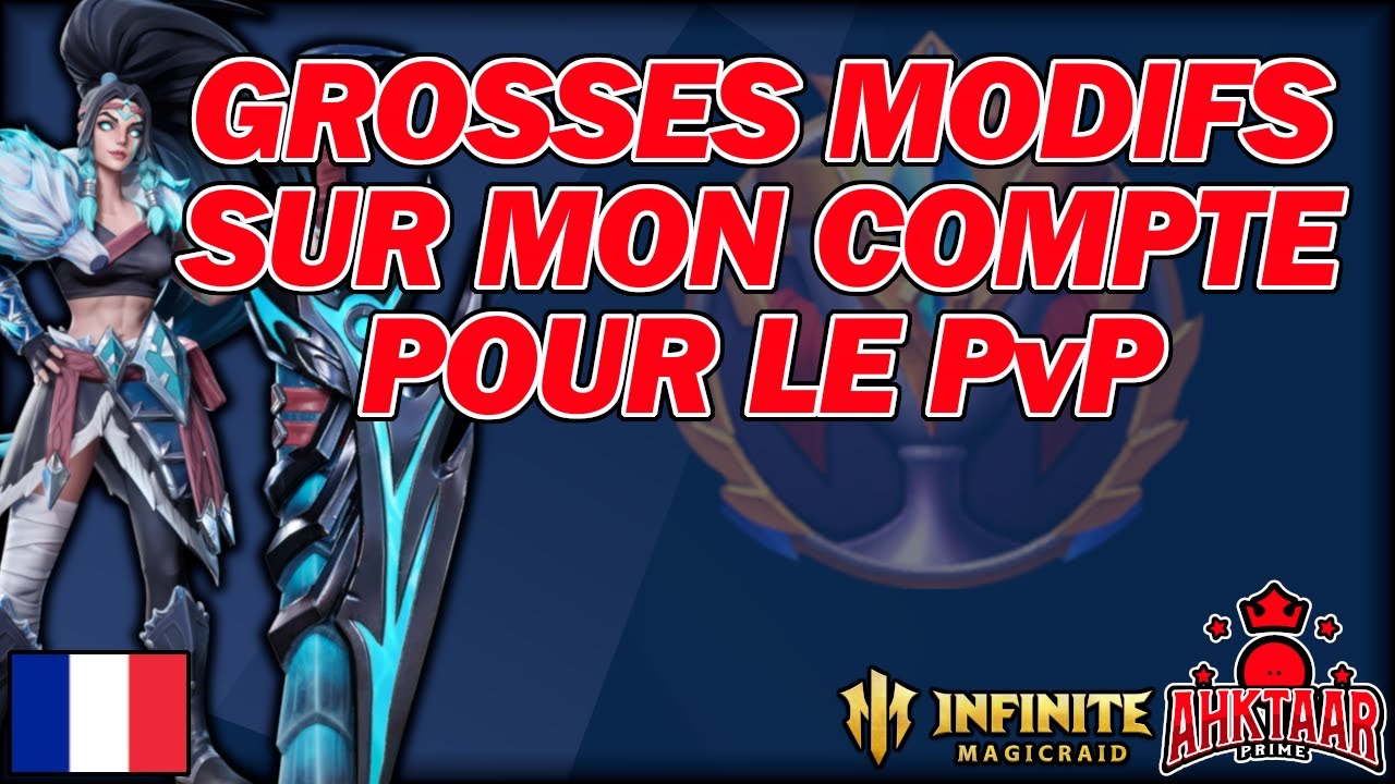 Gros changements sur mes teams 3v3 après mes invocations de la semaine ...