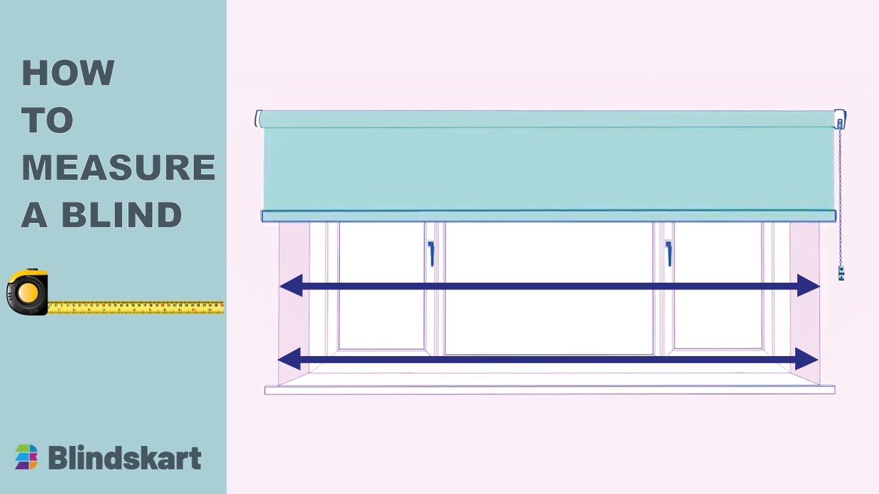 How to measure a Blind - BlindsKart - YouTube